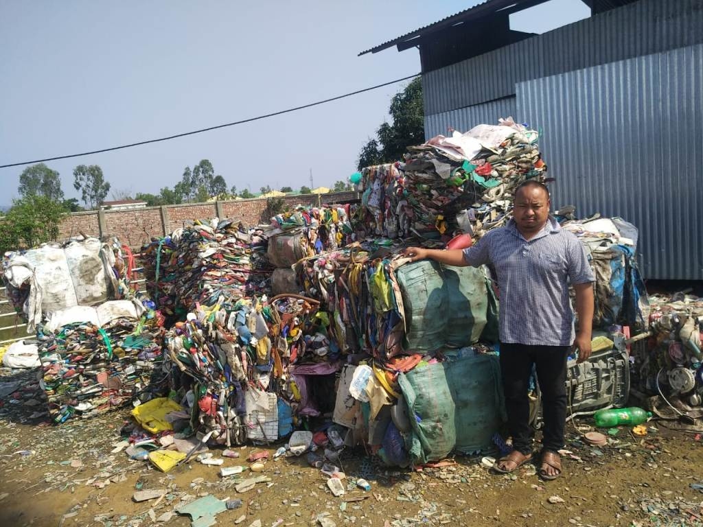 One man fights against plastic in the state through recycling - News from Manipur - Imphal Times