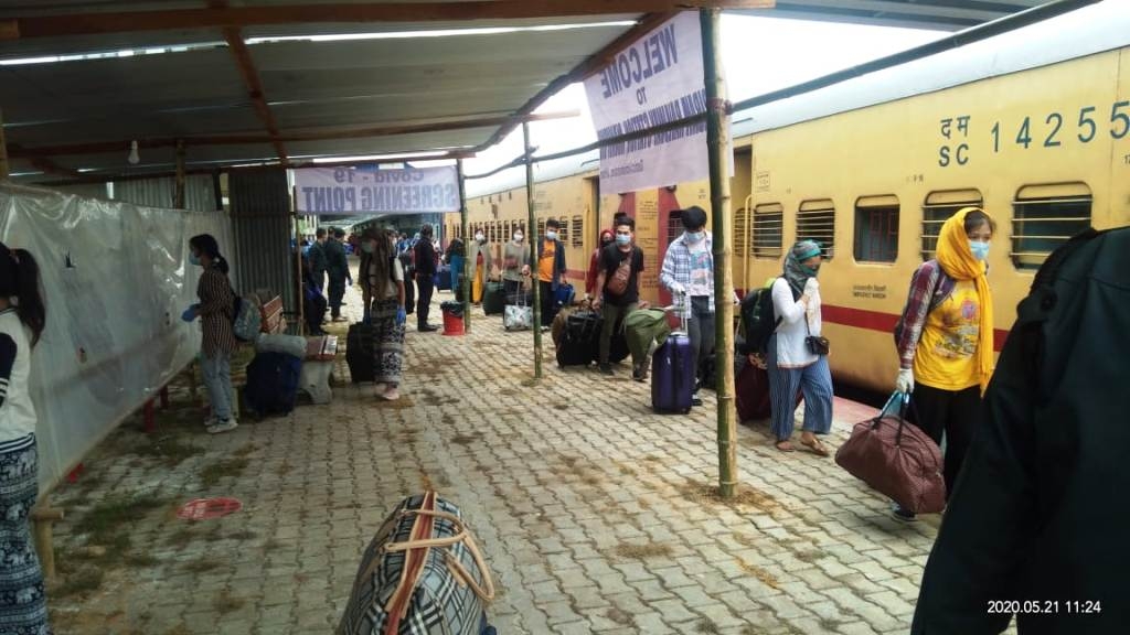 Special train brings back stranded Manipuris from Hyderabad - News from Manipur - Imphal Times