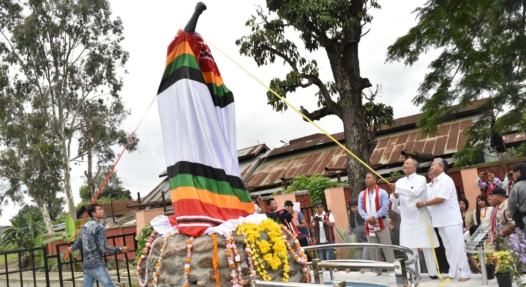 Bronze Statue of Haipou Jadonang unveil on his 84th Death Anniversary ...