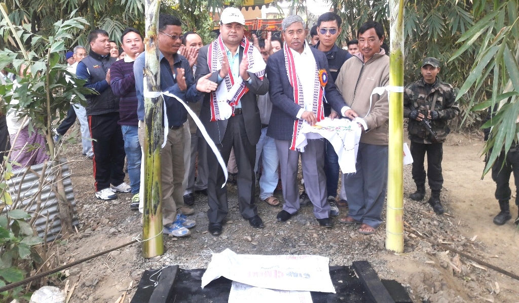 Newly built suspension bridge across Sekmai River inaugurated - News ...