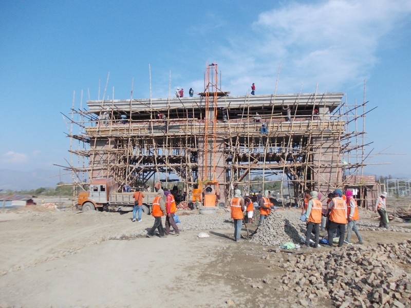 With 12 days to Khongjom Day, completion of Khongjom War Memorial ...