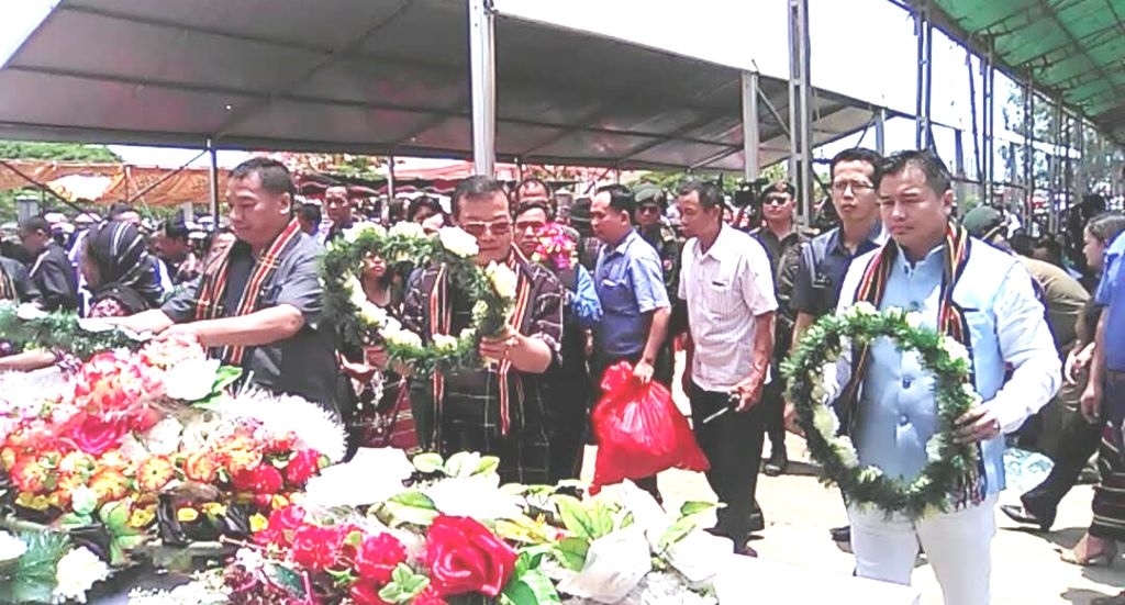 CCPur martyrs laid to rest after 632 days - News from Manipur - Imphal ...