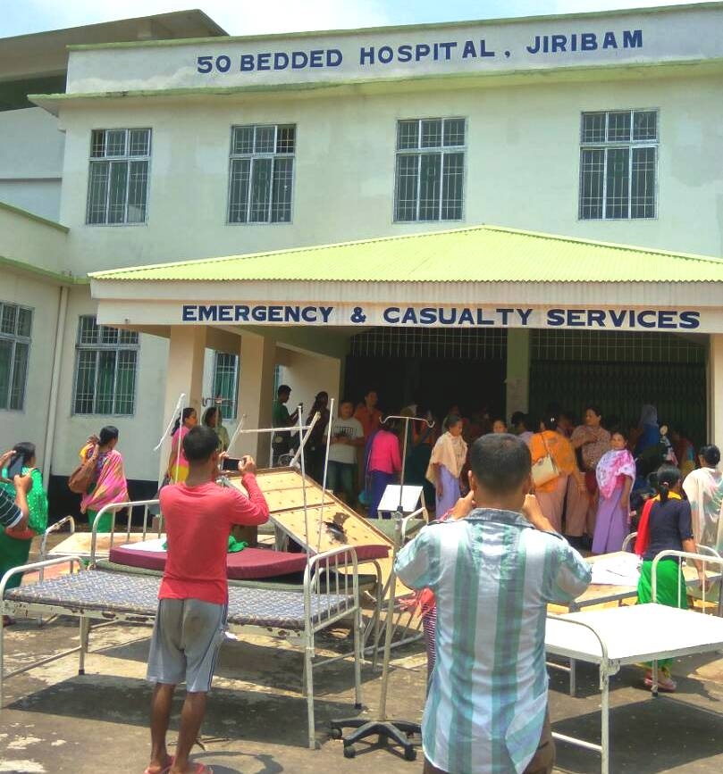 Jiribam residents vandalise ‘below par’ hospital - News from Manipur ...