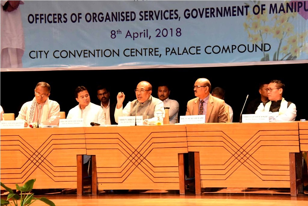 For the first time in Manipur’s history CM and his cabinet colleague ...
