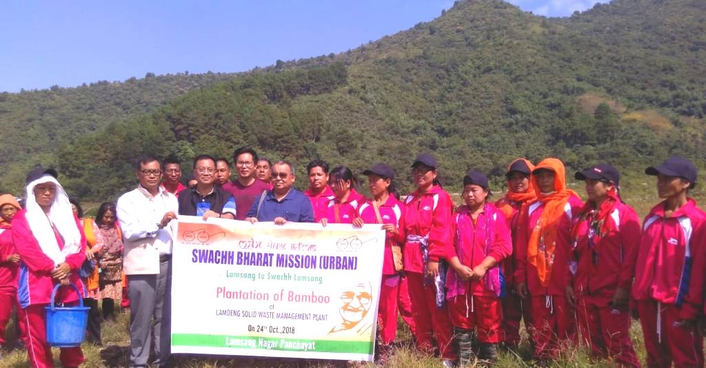 Bamboo plantation in the surrounding of Lamdeng Solid Waste plan begins ...