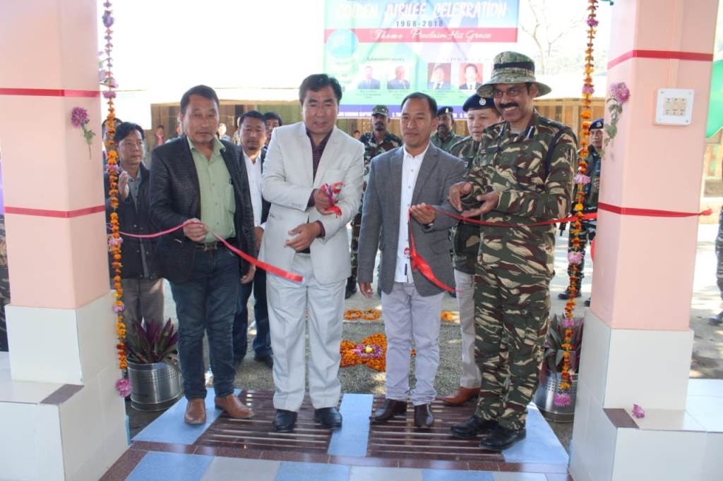 CRPF built passenger waiting shed at Karong - News from Manipur ...