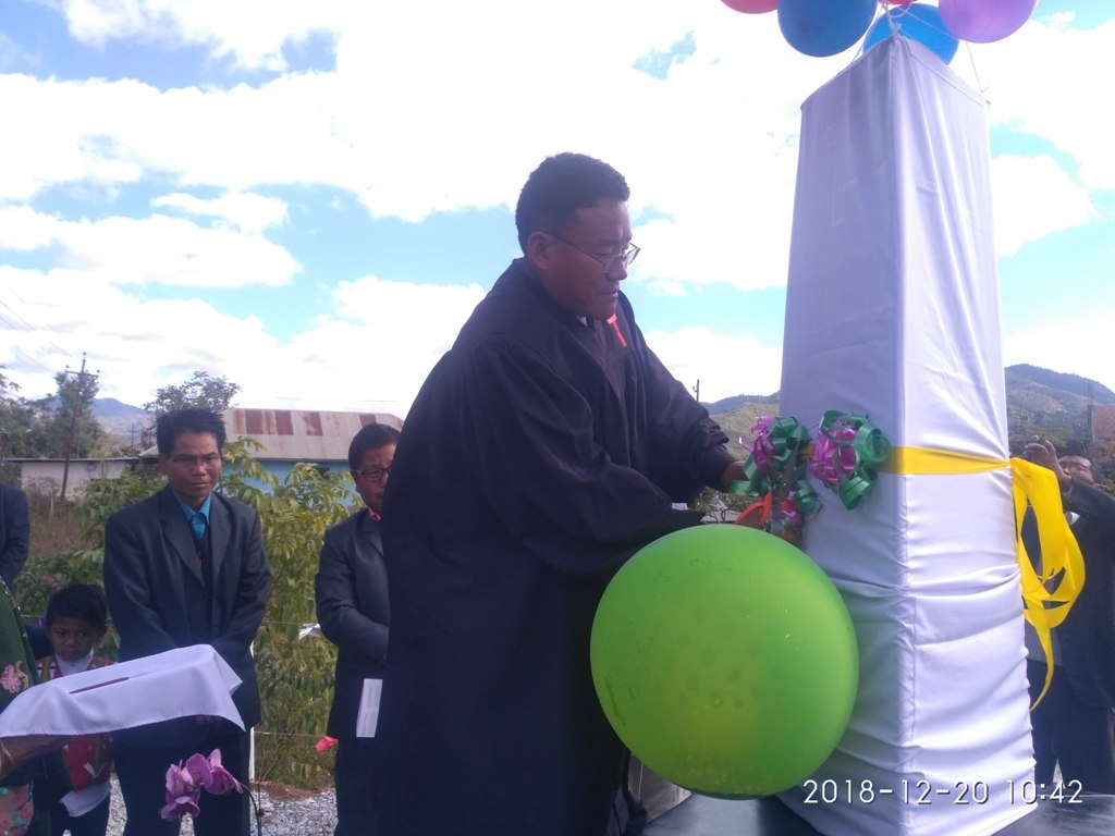 Maring Activist Memorial Stone Unveiled - News from Manipur - Imphal Times