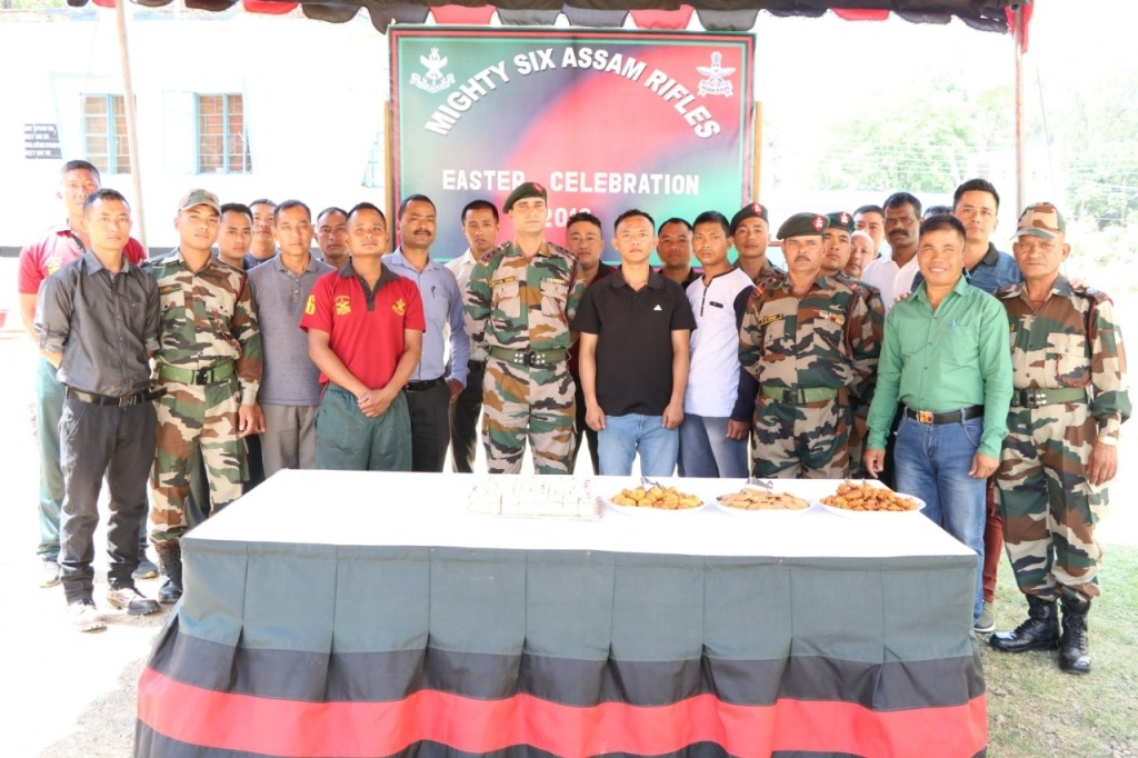 Assam Rifles celebrates Easter Sunday with locals - News from Manipur ...