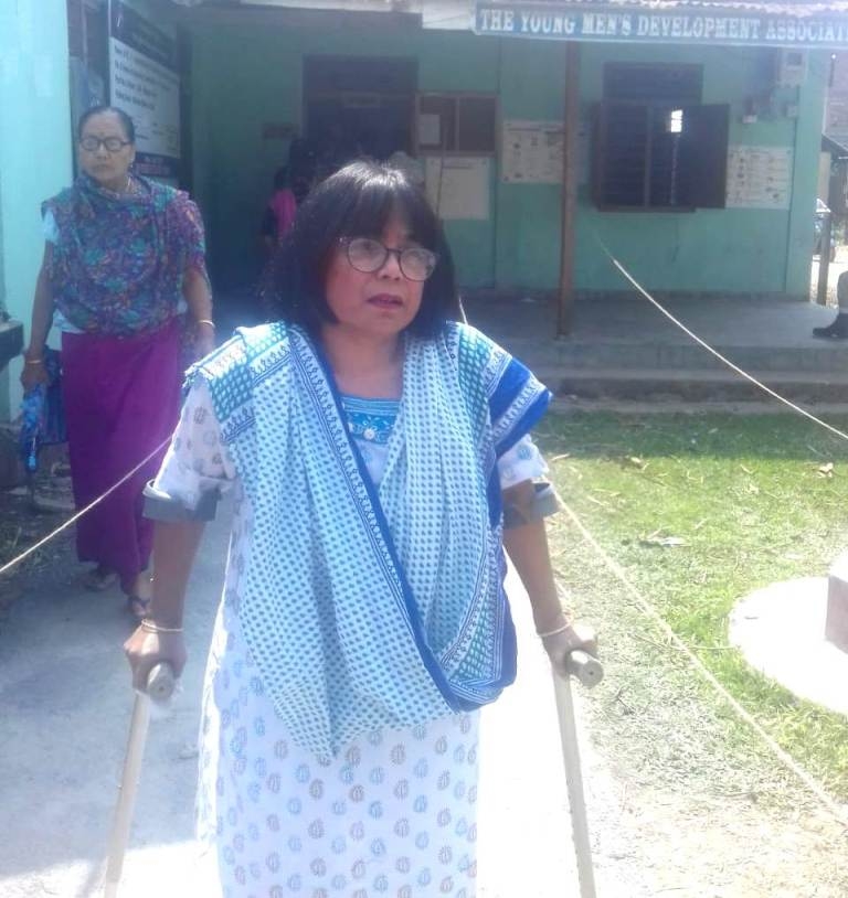 PwD woman struggled hard to cast vote; no special facilities provided ...