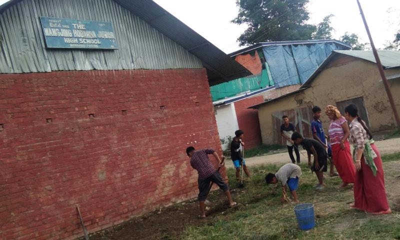 Tree Plantation and Social Service Camp held - News from Manipur ...