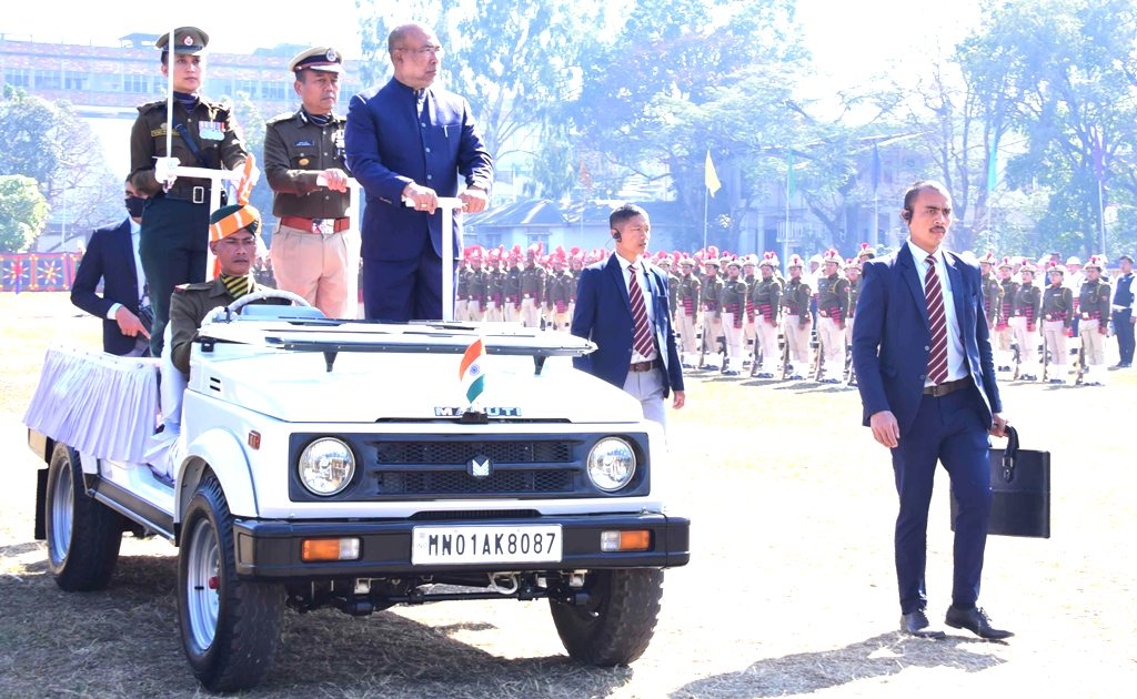Statehood Day celebrated at 1st MR Parade Ground - News from Manipur ...
