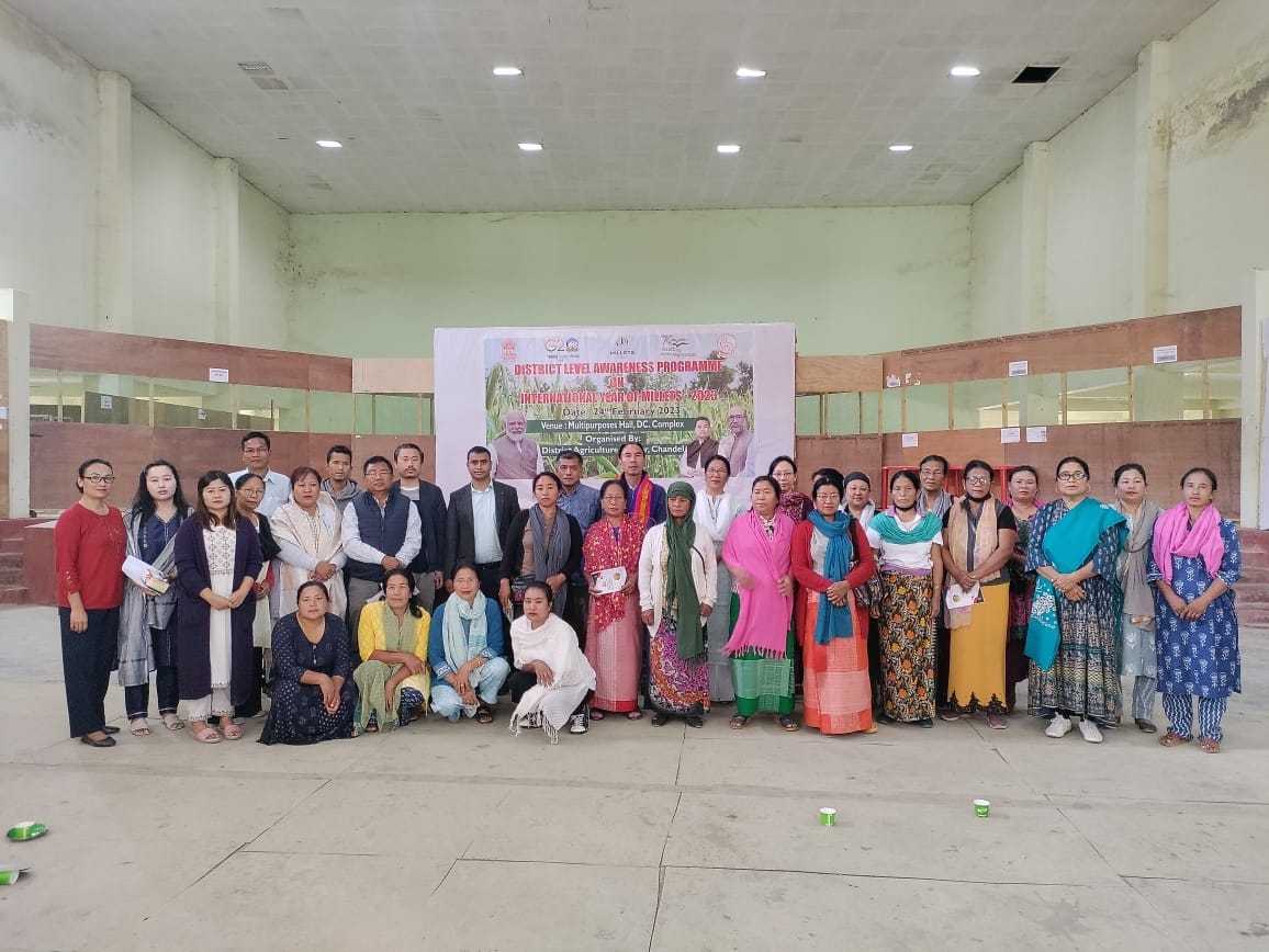 District level awaeness program on International year of Millets held ...