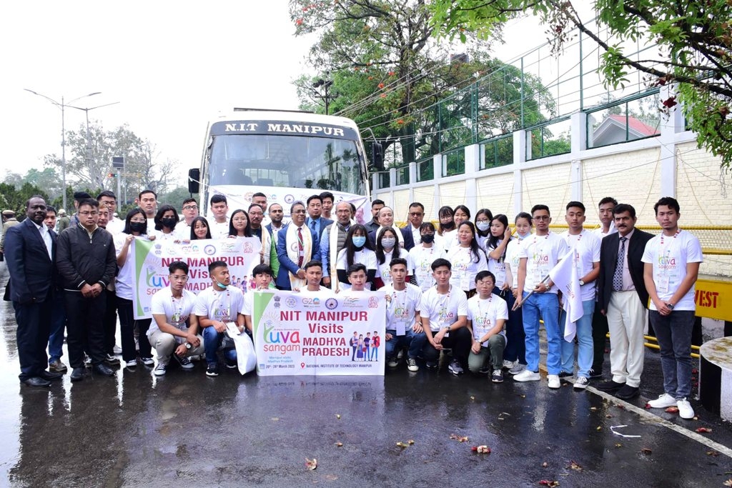 CM flags off NIT team visiting Madhya Pradesh - News from Manipur ...