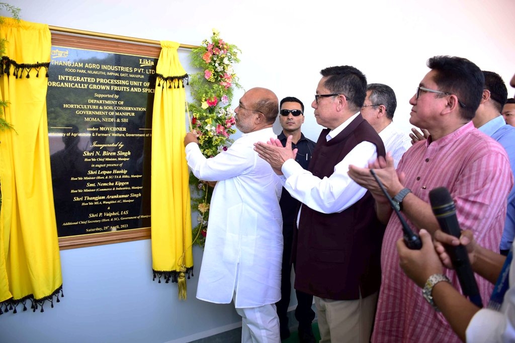 Chief Minister N. Biren Singh inaugurates new Integrated Processing ...