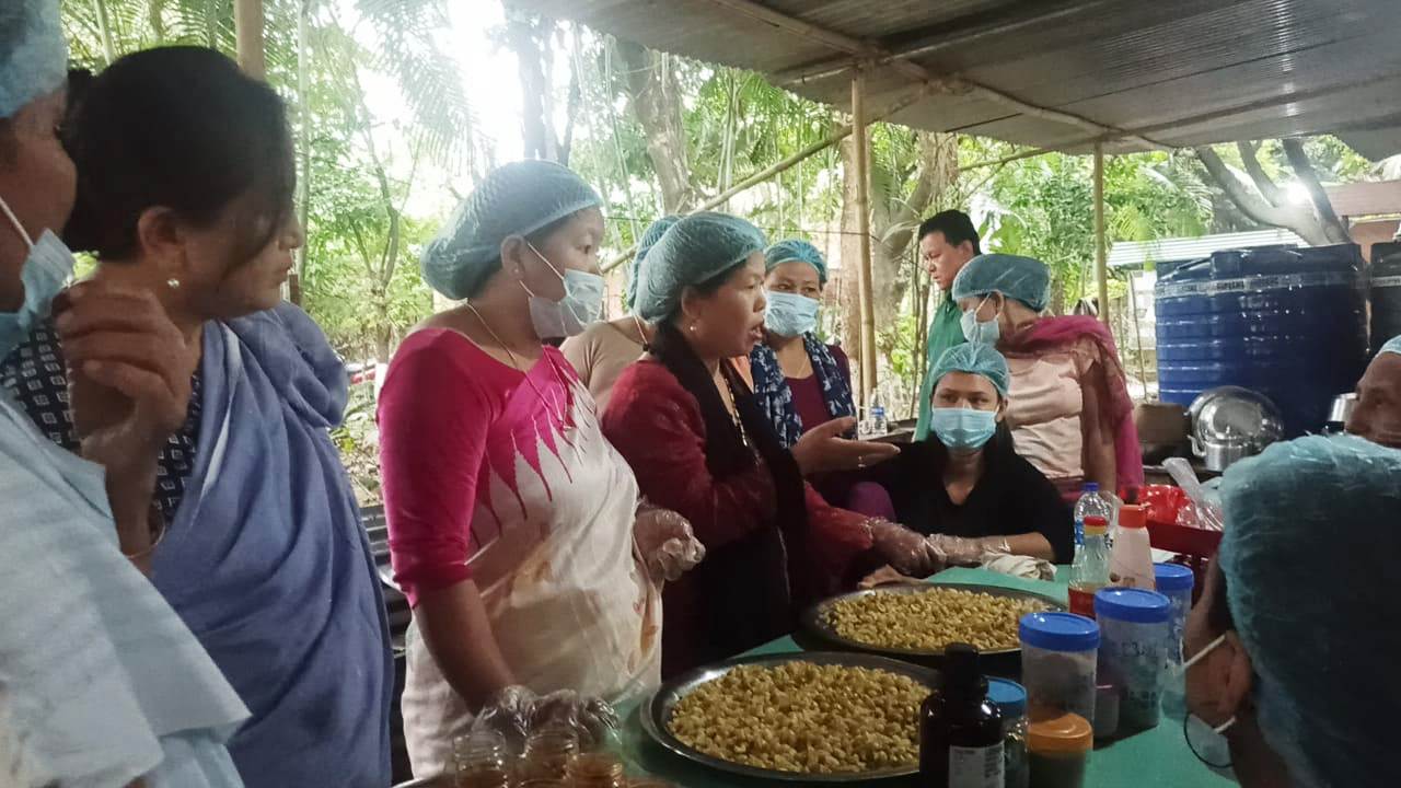 ICAR Manipur Center provides food processing and mushroom cultivation ...