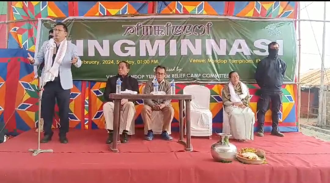 Hingminnasi Meepham held; Meghen points finger at Indian Govt - News ...