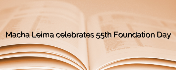 Macha Leima celebrates 55th Foundation Day - News from Manipur - Imphal ...