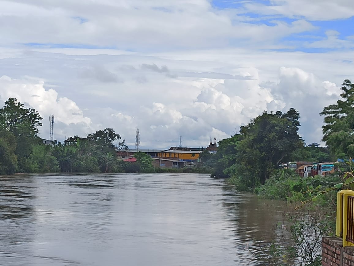 Imphal flooded again due to incessant rainfall - News from Manipur ...