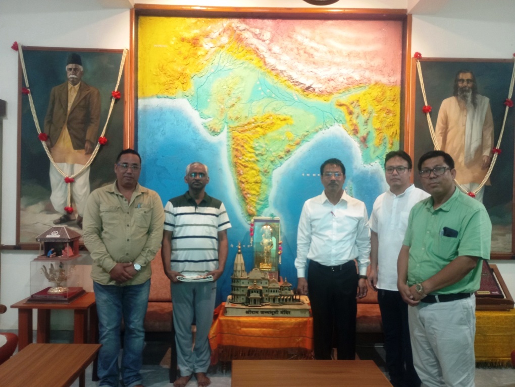 MMTU meets RSS leaders in Nagpur - News from Manipur - Imphal Times