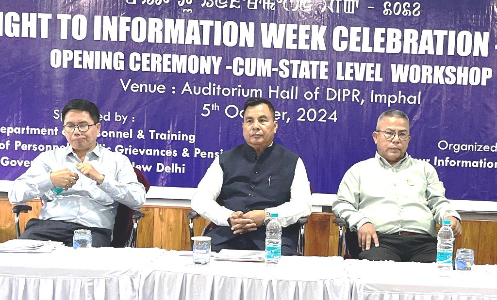Manipur Information Commission inaugurates RTI Week 2024 - News from ...