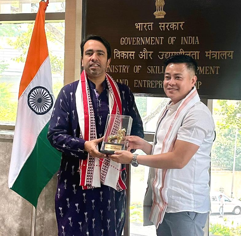 Minister Dingo urges Union Minister of State to establish Skill Development University in the ...